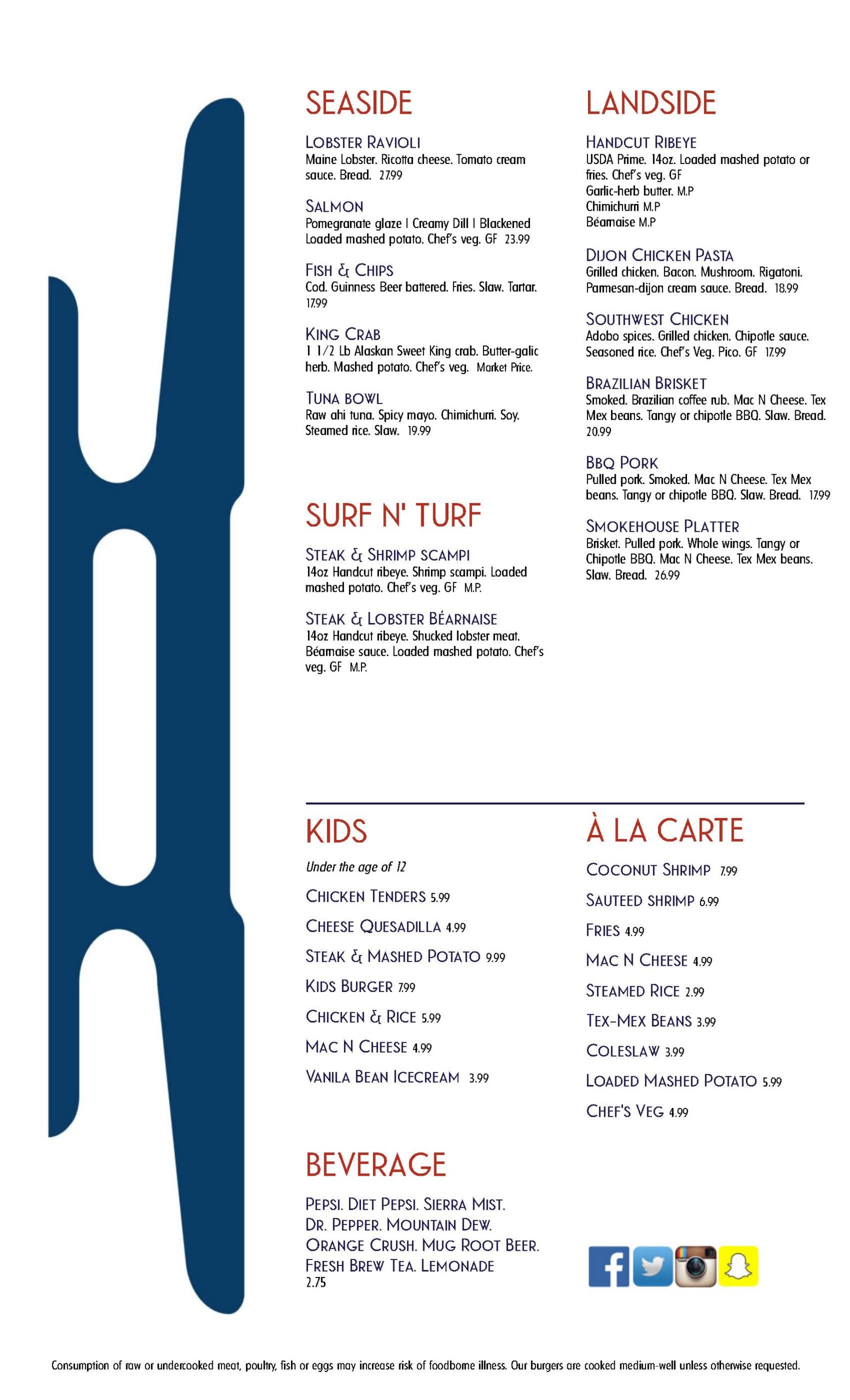 Dockside Grille | Open for Takeout, Pick Up, and Delivery!